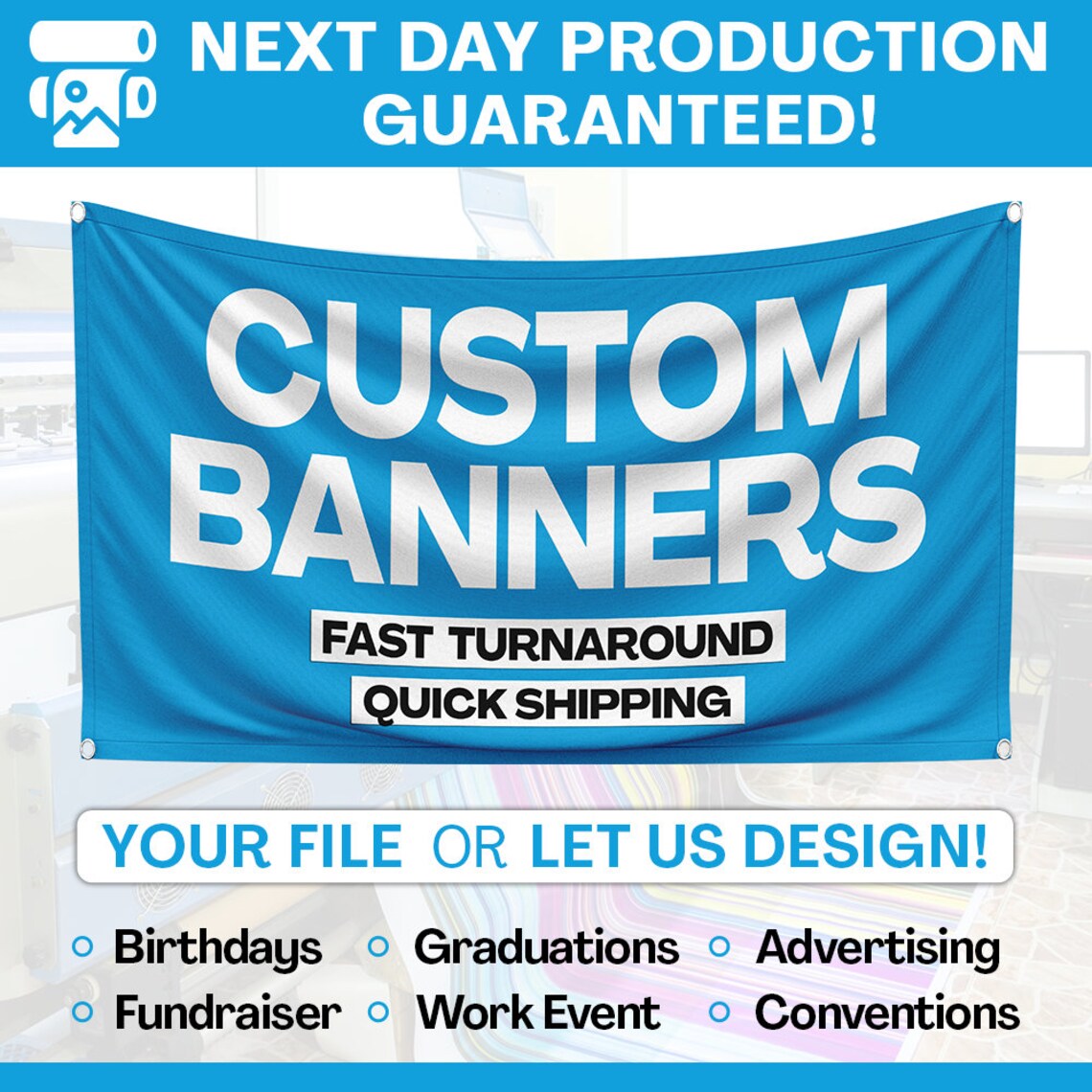 Best Seller - Grand Opening Banner, Opening Banner, Full Color Vinyl ...