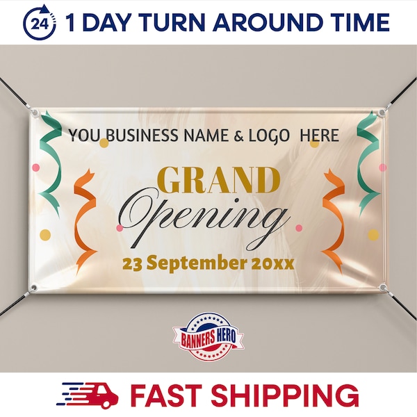 Grand Opening Banner - Etsy