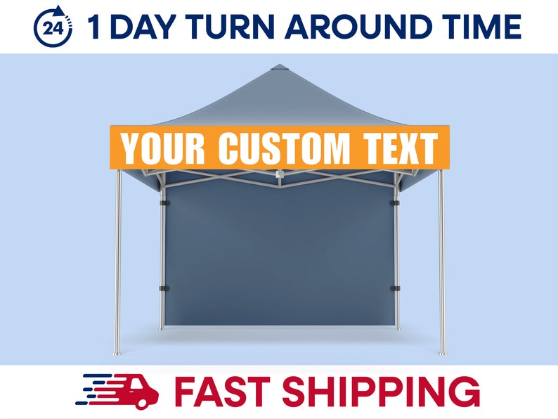 Custom Tent Banner, Trade Show, Functions, Festivals, Event, Canopy ...