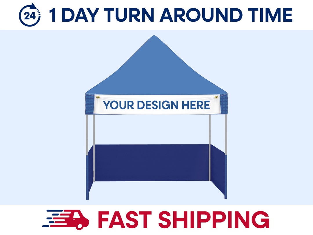 Custom Vinyl Canopy Tent Banner, Trade Show, Functions, Festivals ...