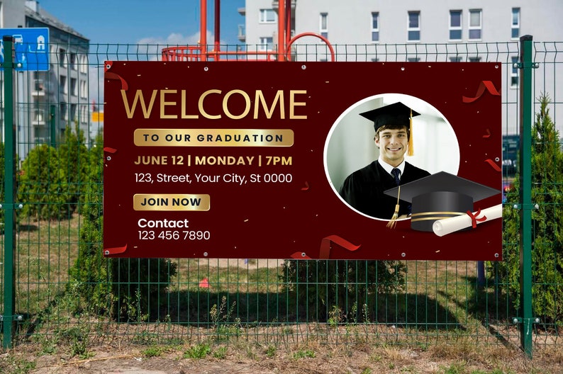 Graduation Banners, College Banners, Congratulations Banners, Custom ...