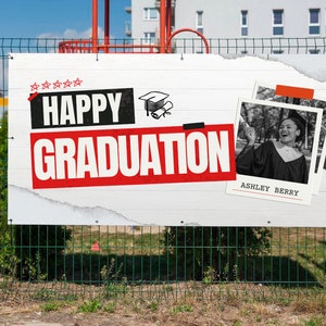 Graduation Banners, College Banners, Congratulations Banners, Custom ...