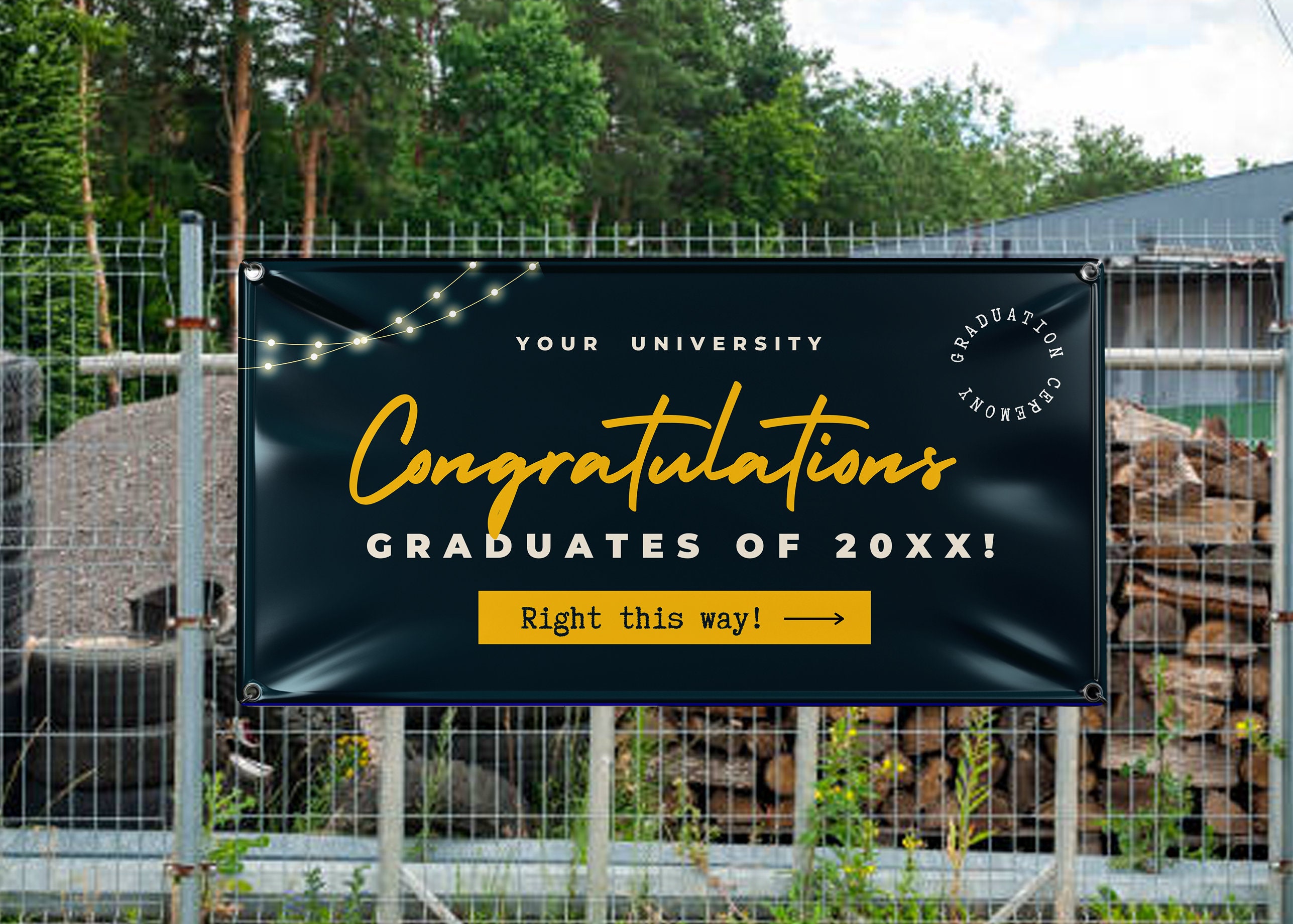Graduation Banners, College Banners, Congratulations Banners, Custom ...