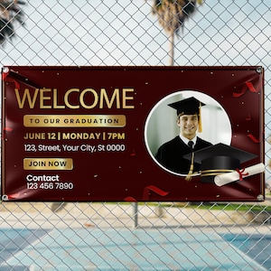 Graduation Banners, College Banners, Congratulations Banners, Custom ...