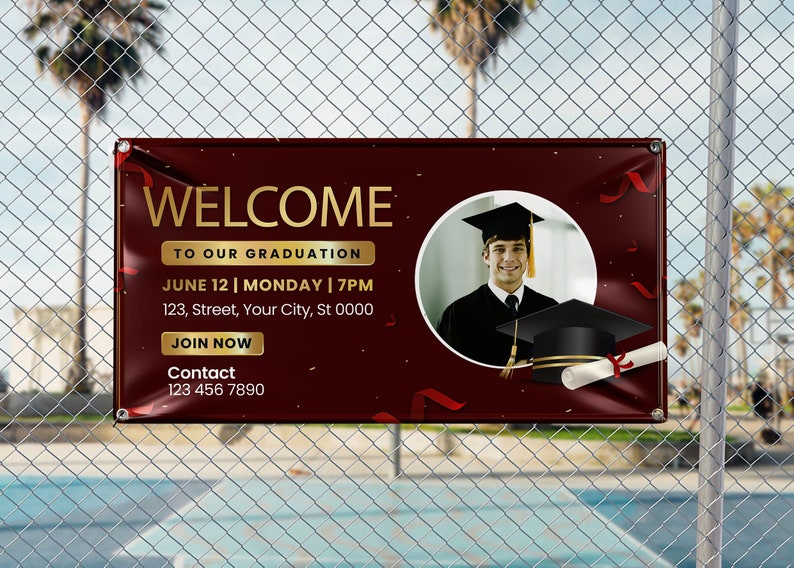 Graduation Banners, College Banners, Congratulations Banners, Custom ...