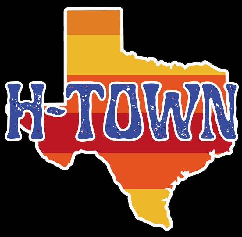 Houston, H-town PNG, Houston, Texas, Bundle of 4 PNG Files - Etsy