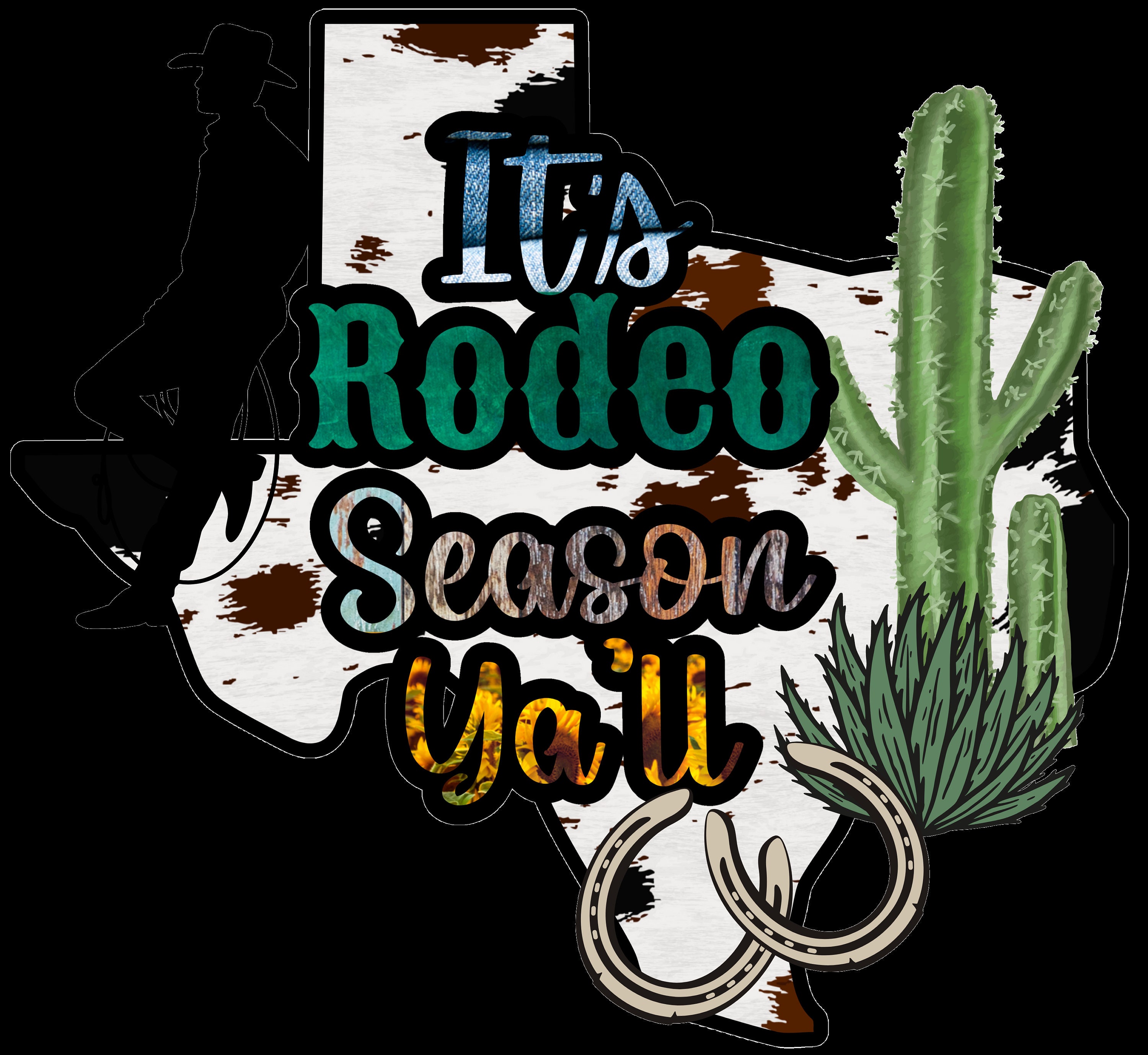 It's Rodeo Season Bundle PNG File for Download - Etsy