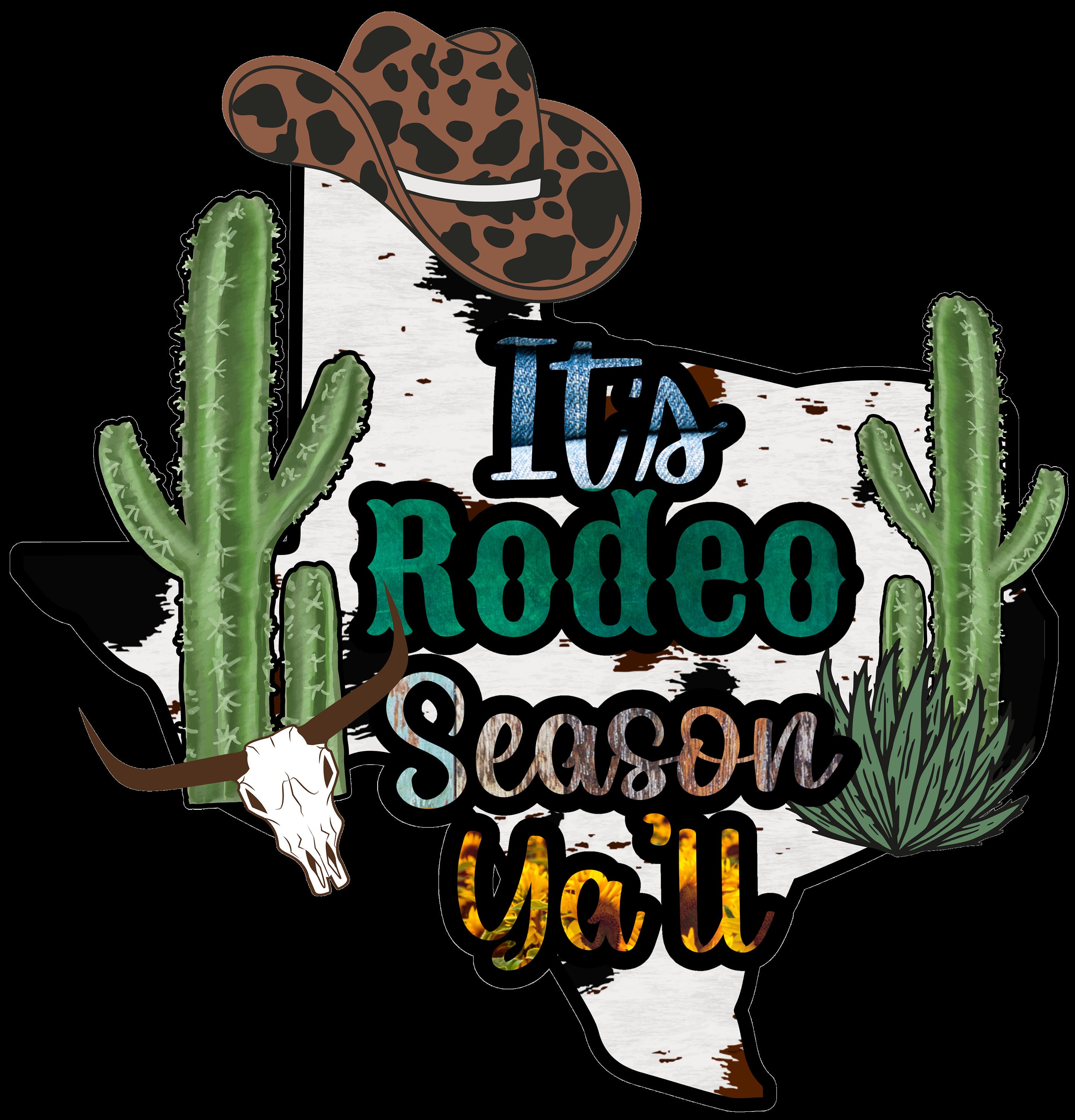 It's Rodeo Season Bundle PNG File for Download - Etsy