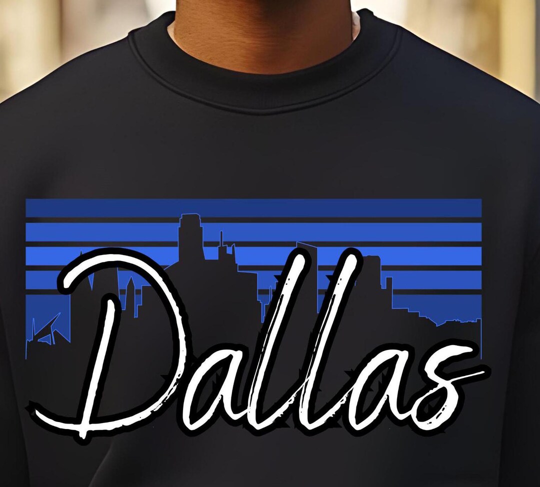 Dallas Skyline PNG Bundle, Texas (3 Files) (digital Download) - Etsy