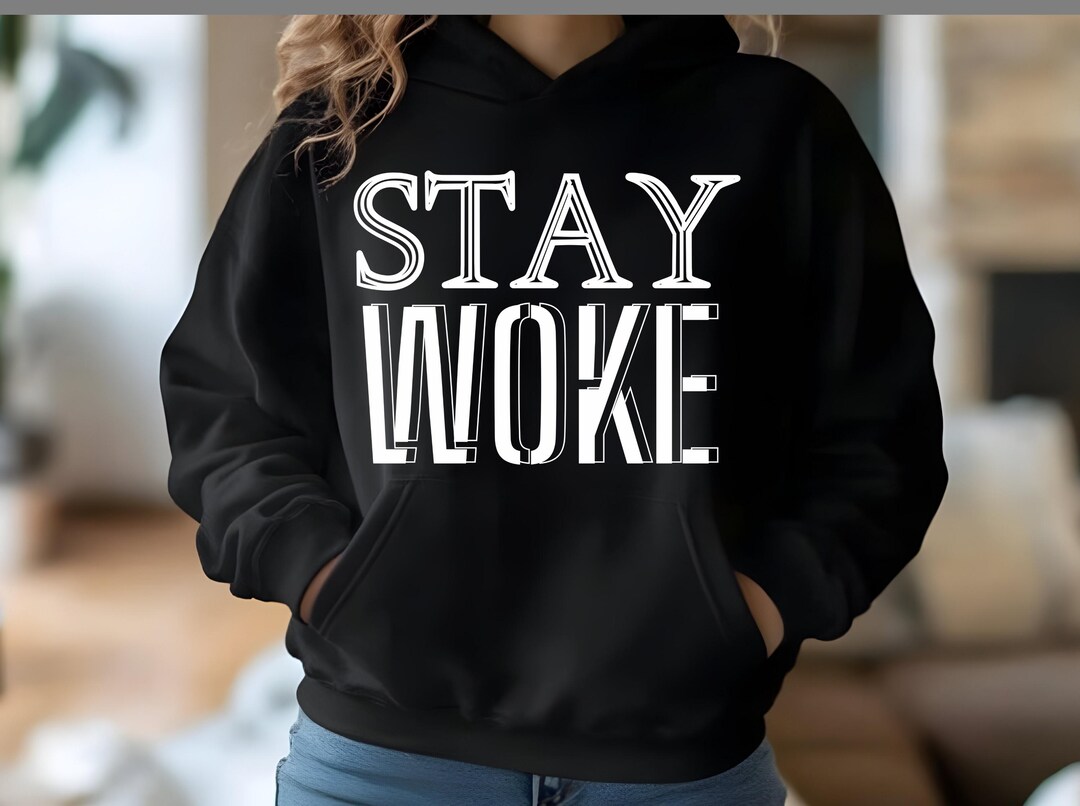 Stay Woke Png, Bundle of 4 Designs, 2 With White Font, Unique Font, 2 ...