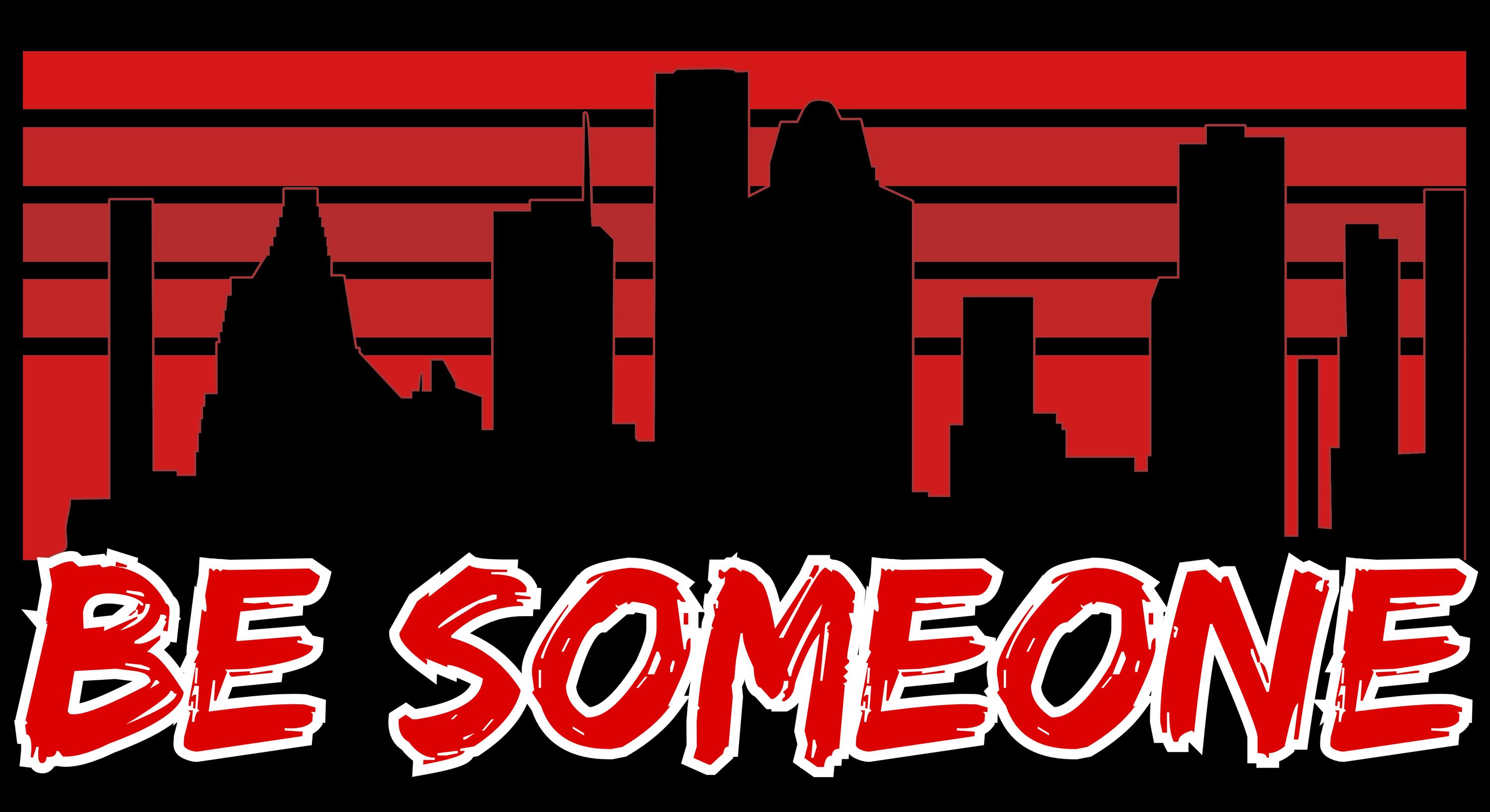 Houston Skyline PNG, Vibrant Stripes, Be Someone (digital Download) - Etsy