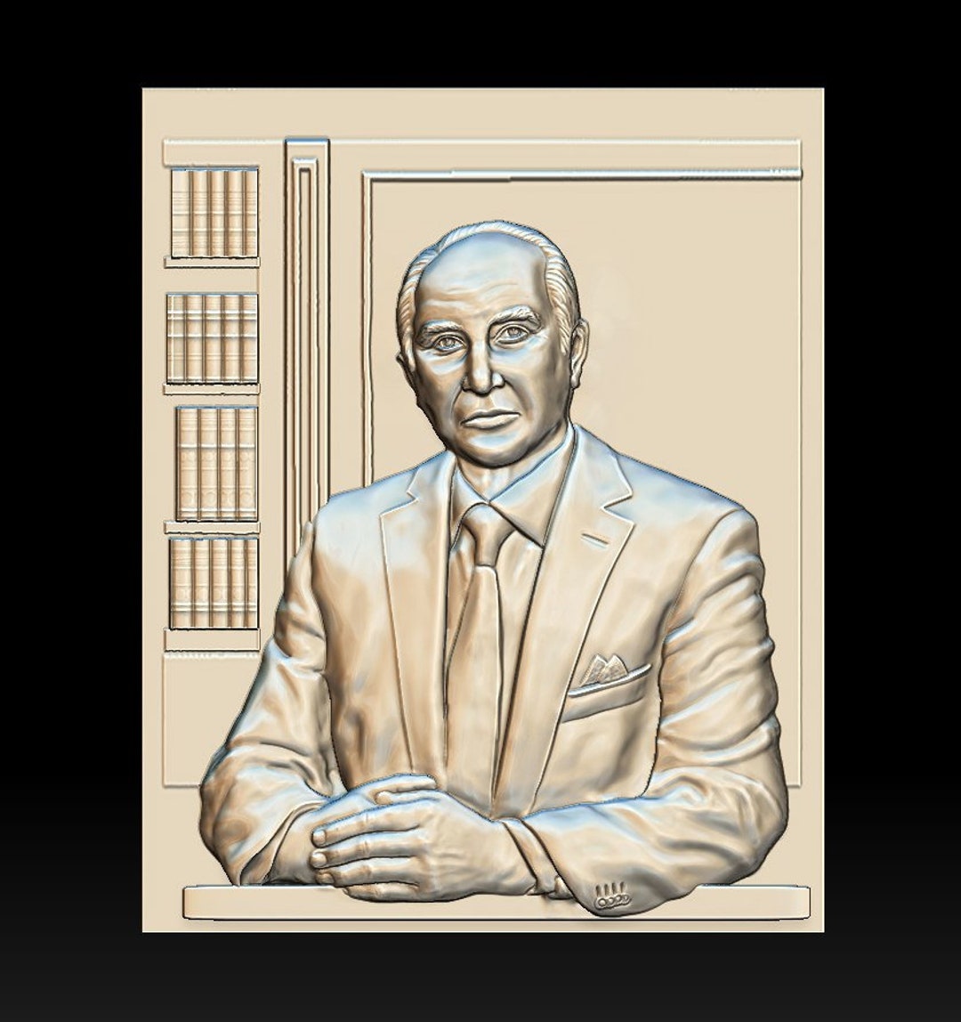 Custom 3D Portrait File From Photo - 3D or 2.5D Custom Design Service ...