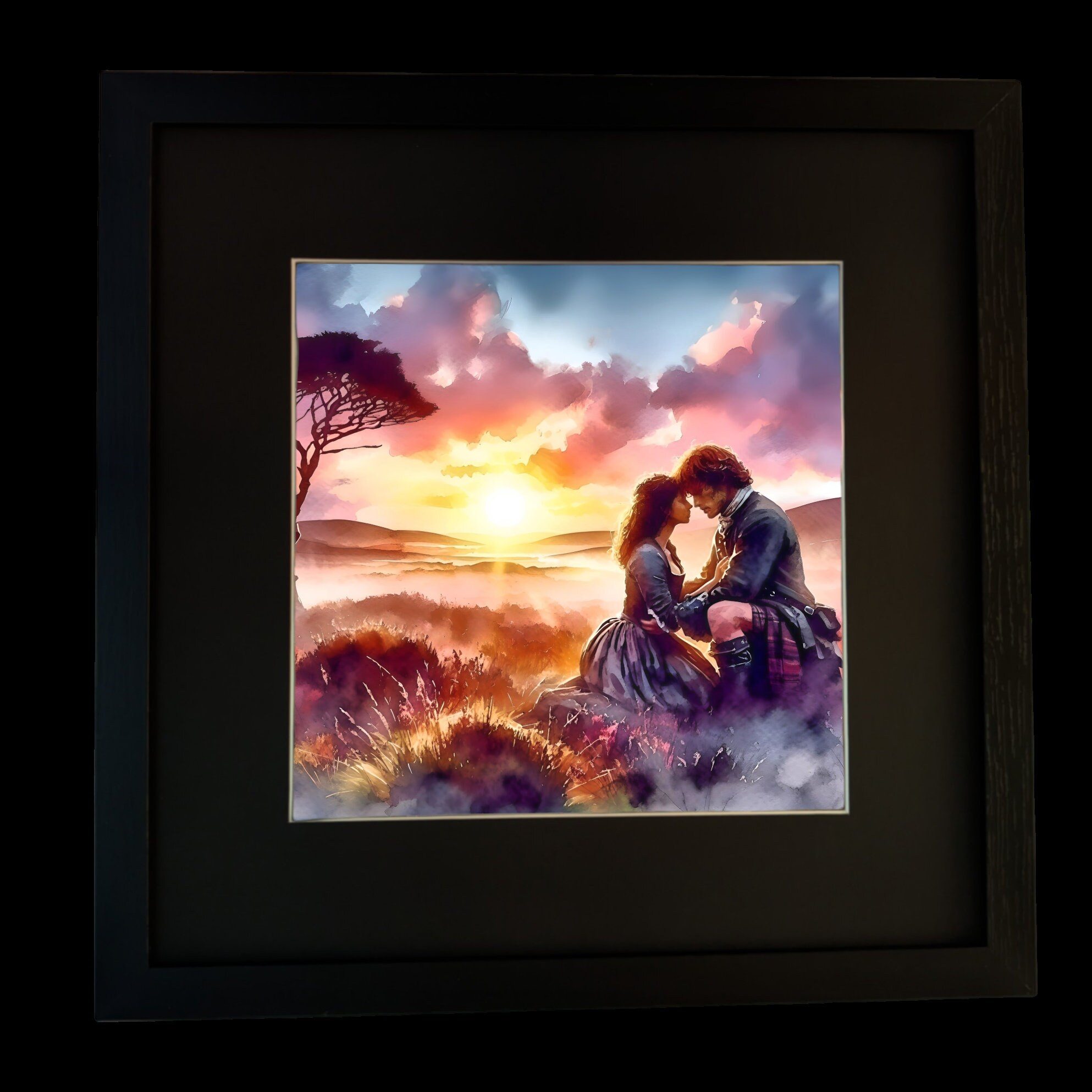 Outlander Wall Art Print, Gift, Room Decor Eve of Culloden - Etsy