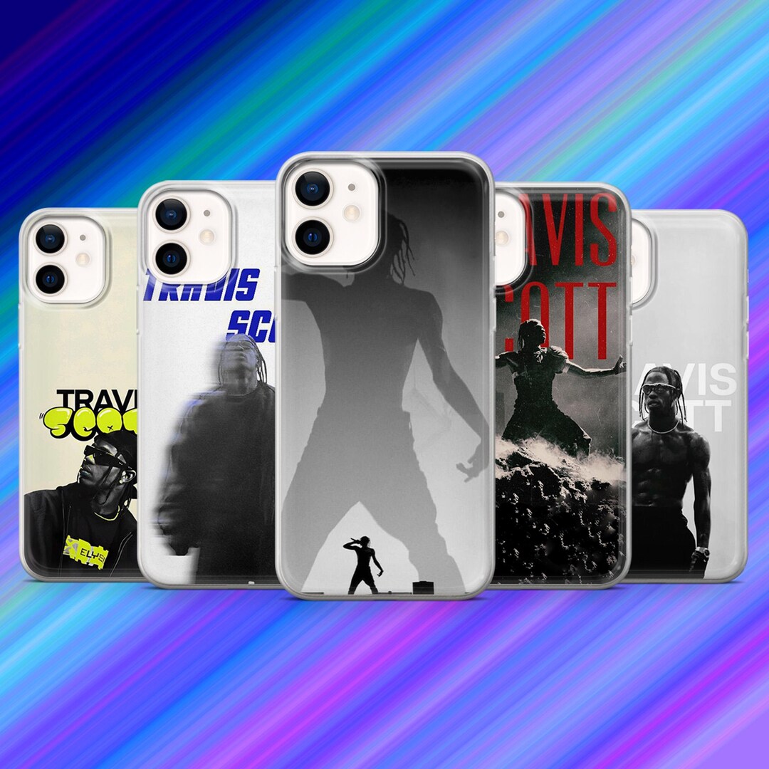 Travis Scott Rapper Aesthetic Artist Phone Case for iPhone 16,15,14, 13 ...