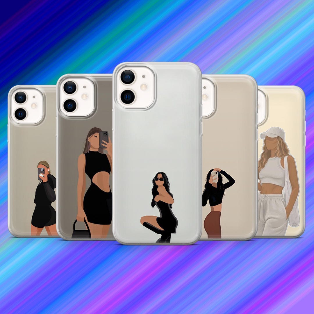 Girls Fitness Aesthethic Woman Beauty Cover for iPhone 16,15,14, 13, 12 ...