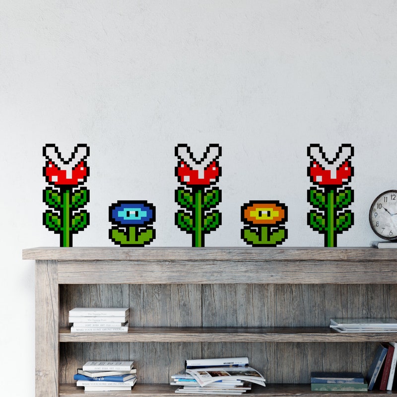 Mario Wall Decal - Etsy