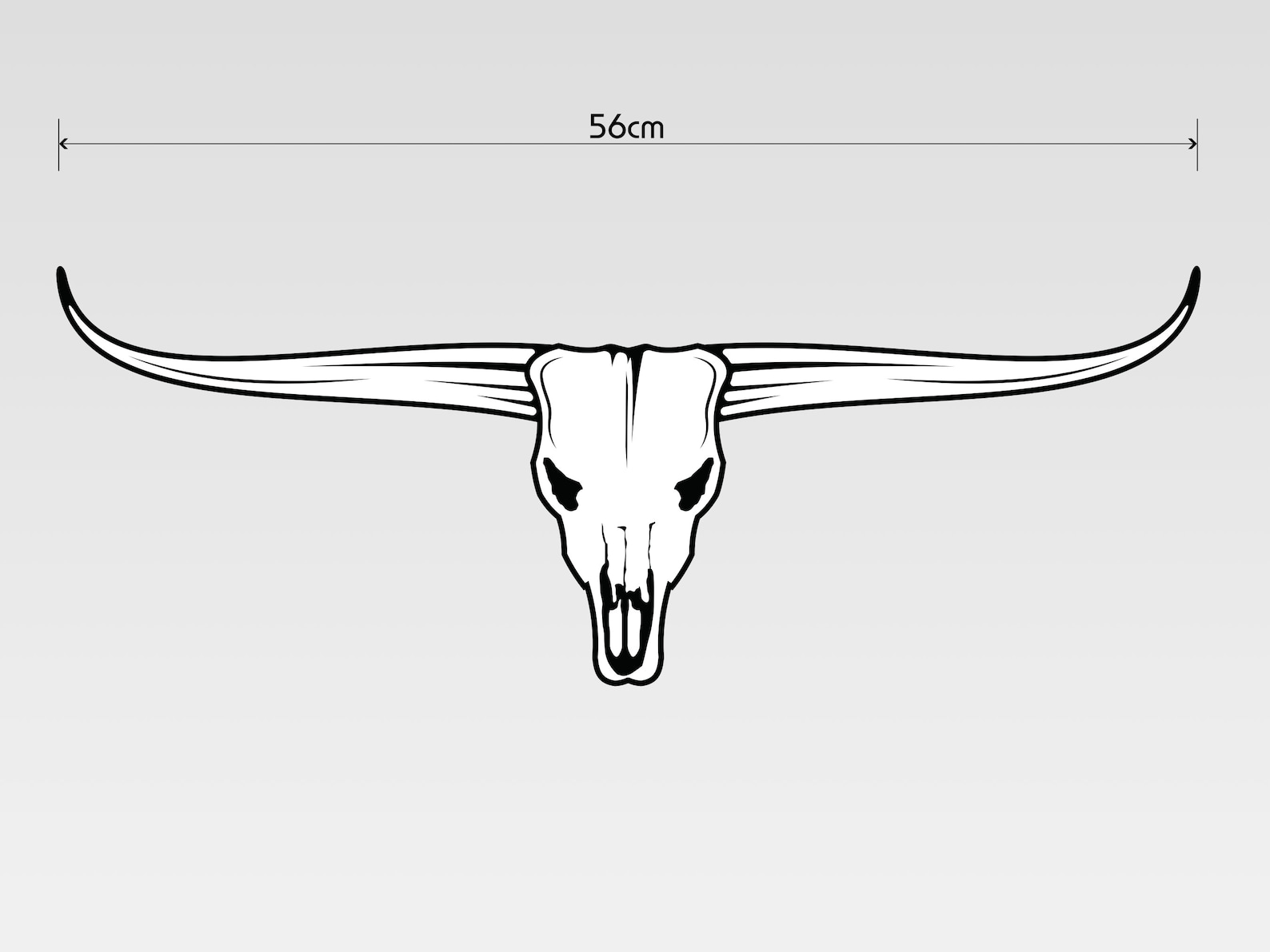Longhorn Bull Vinyl Car Windscreen Window Sticker Decal - Etsy