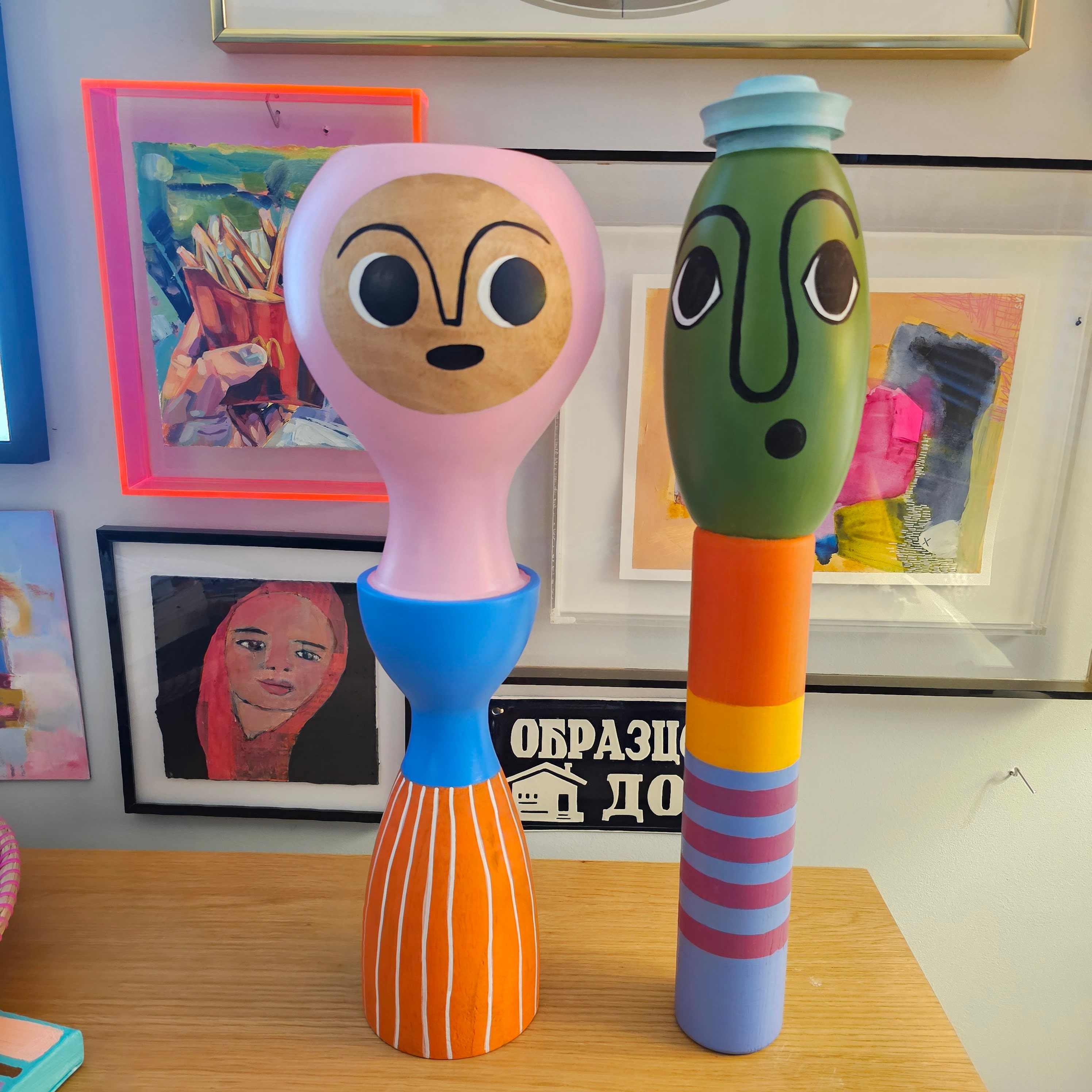 Roger - Large Wood Doll Sculpture - Etsy