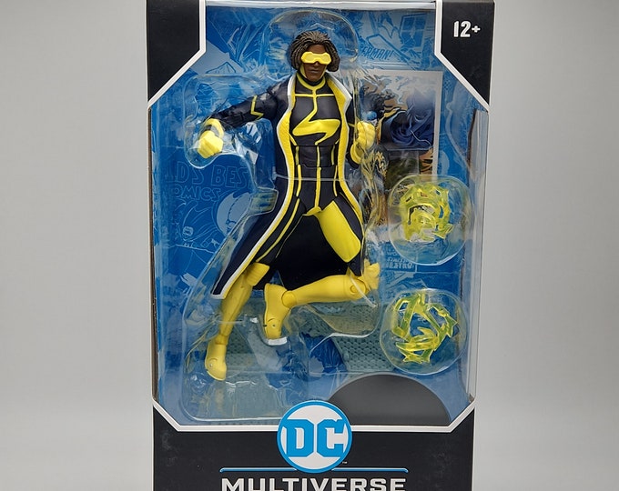 DC Multiverse Static Shock - Etsy