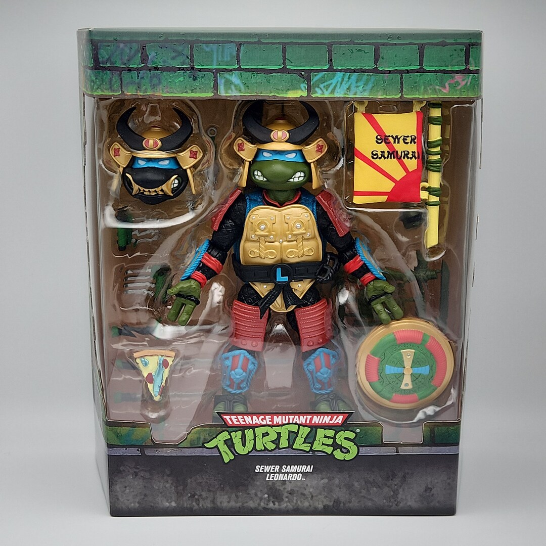 Teenage Mutant Ninja Turtles Ultimates Sewer Samurai Leonardo - Etsy
