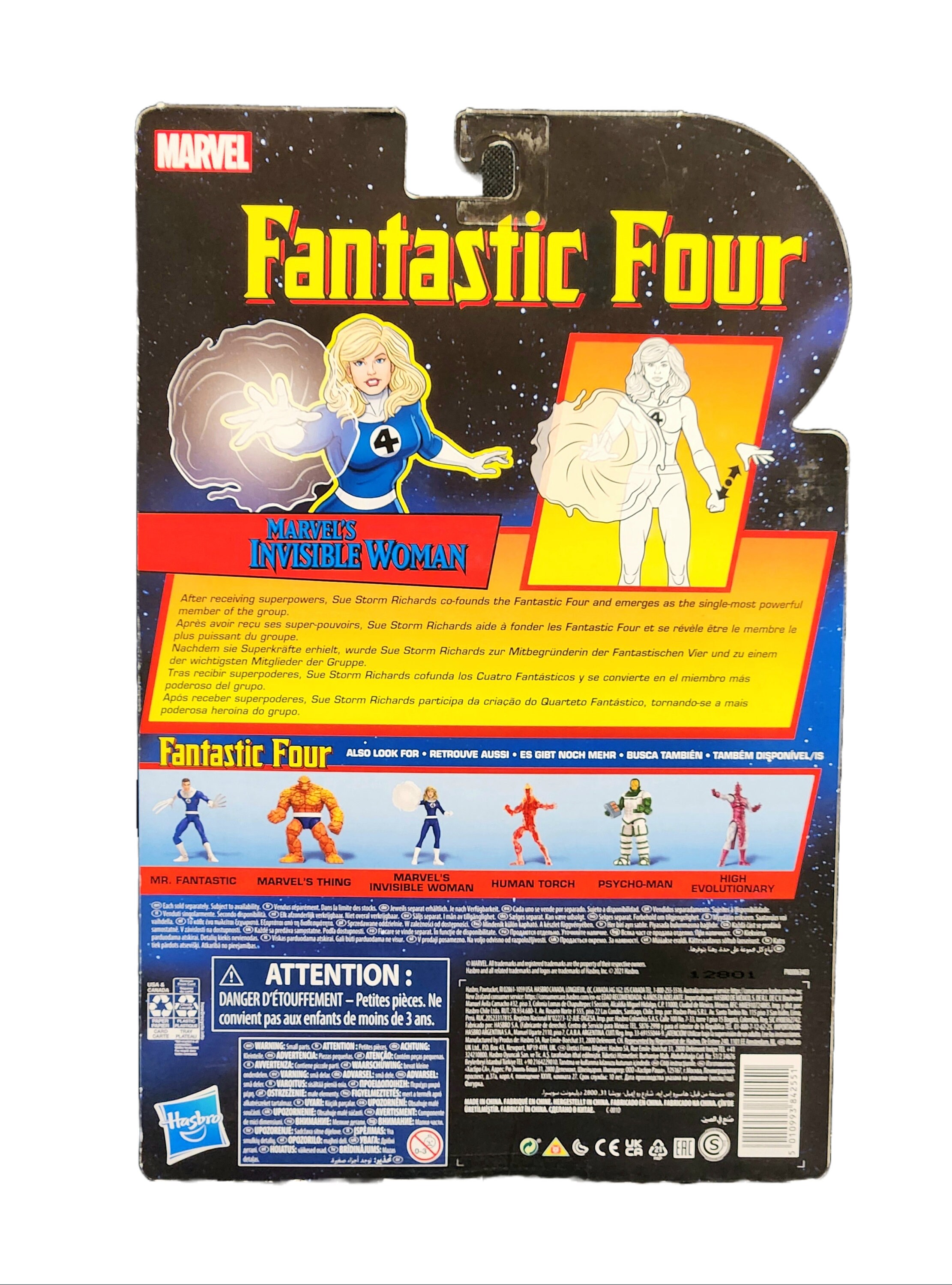 Marvel Legends Vintage Collection Fantastic Four: Marvel's Invisible ...