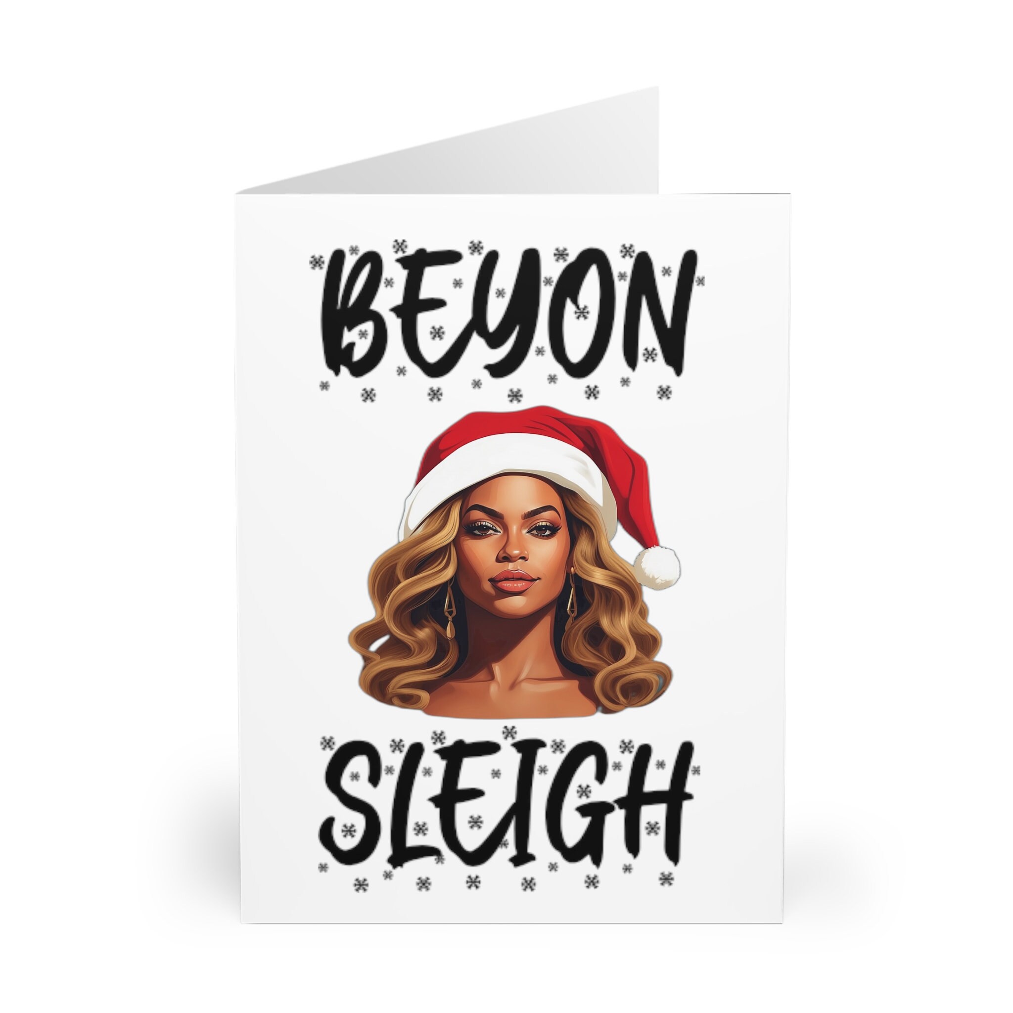 Beyonce Christmas Cards Beyonce Inspired Card Beyonce Greeting Etsy