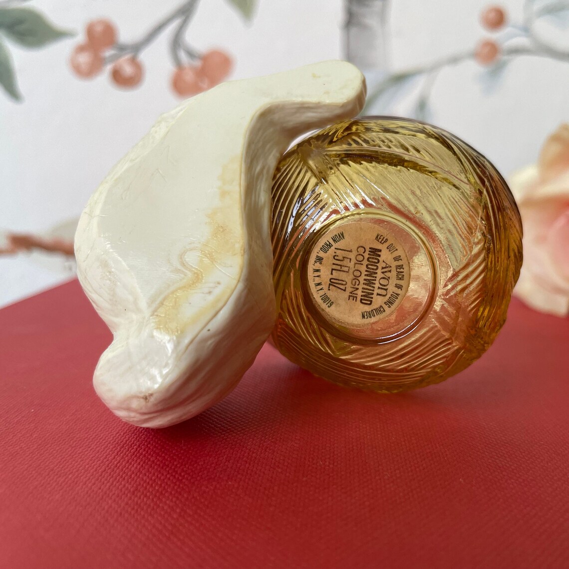 Vintage Avon Kitten Petite Moonwind Cologne Decanter Perfume Bottle ...
