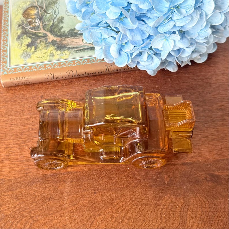 Vintage Avon Packard Roadster Cologne Bottle: 1970s Amber Glass Car ...