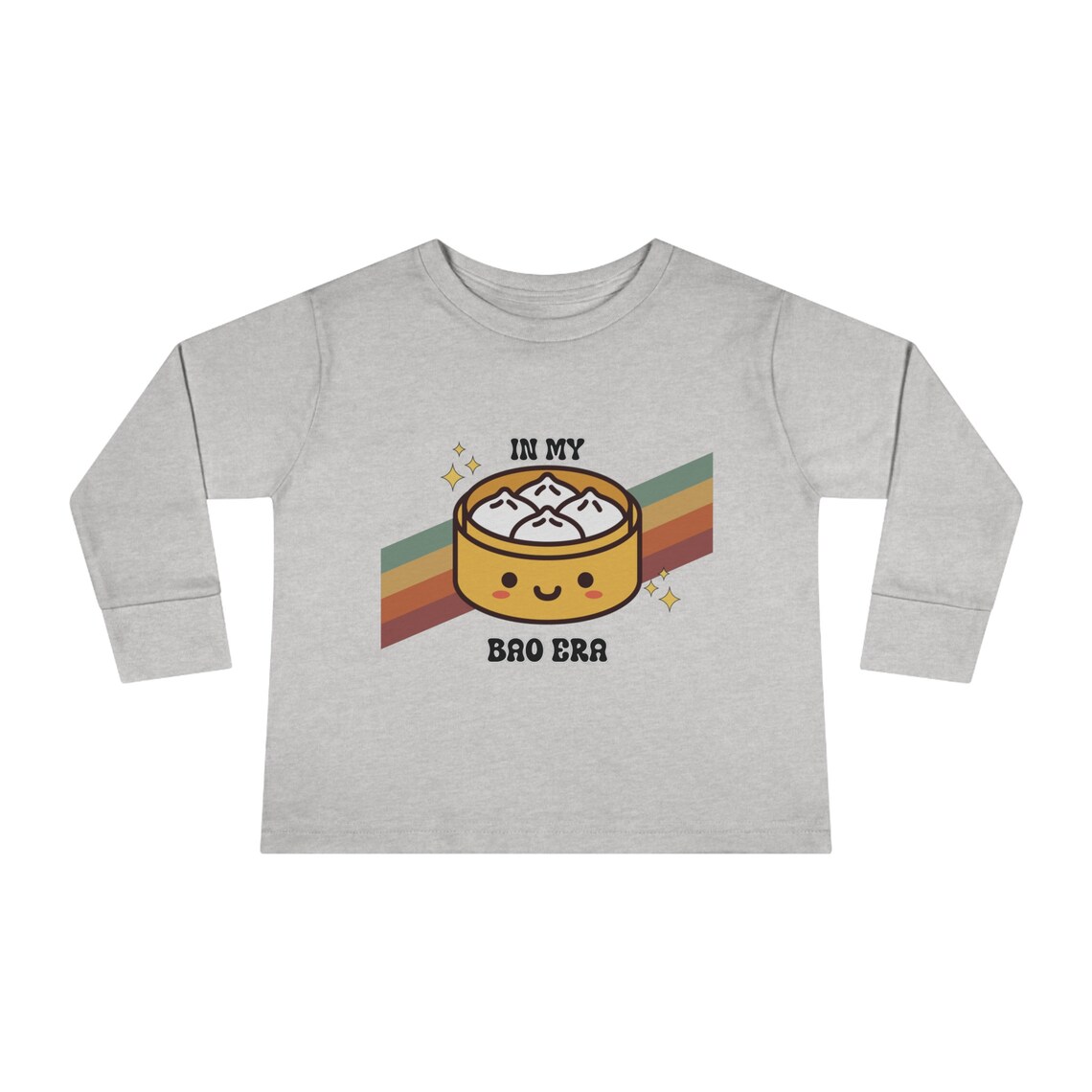 Toddler Bao Shirt Toddler Bun Shirt Dim Sum Shirt Toddler Long Sleeve T ...