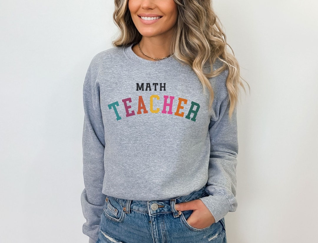 Math Teacher Sweatshirt Math Teacher Shirt Pi Day Shirt Math Teacher ...