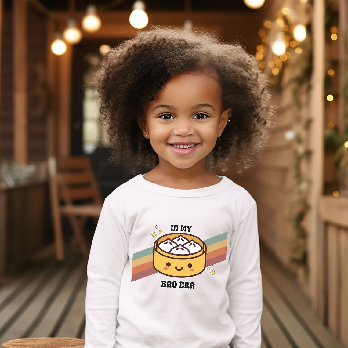 Toddler Bao Shirt Toddler Bun Shirt Dim Sum Shirt Toddler Long Sleeve T ...