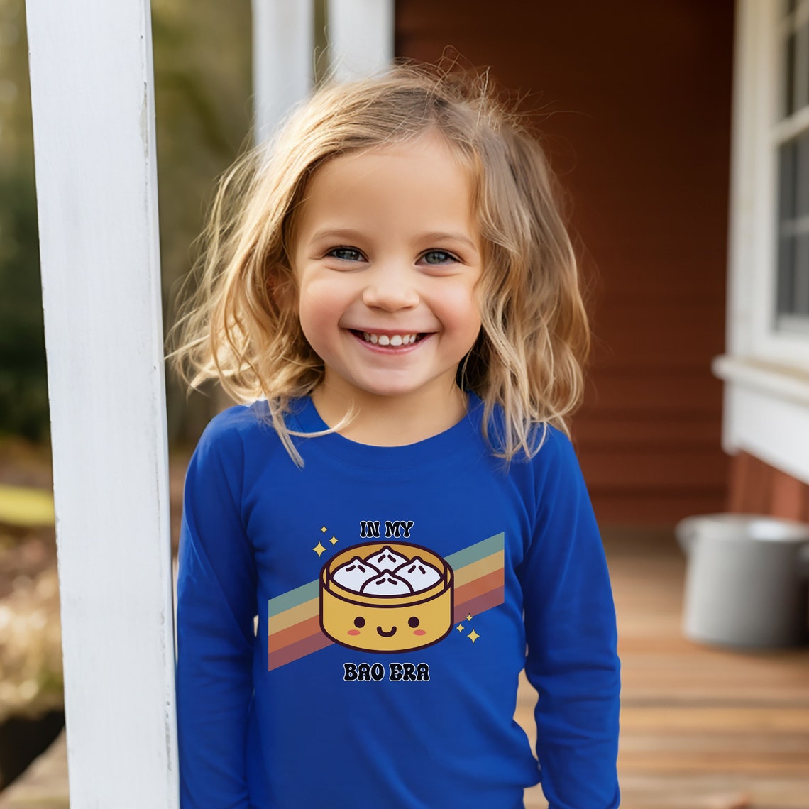 Toddler Bao Shirt Toddler Bun Shirt Dim Sum Shirt Toddler Long Sleeve T ...
