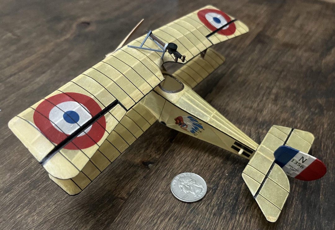 Nieuport 11 Plans for Stick and Tissue Flying Scale Model - Etsy