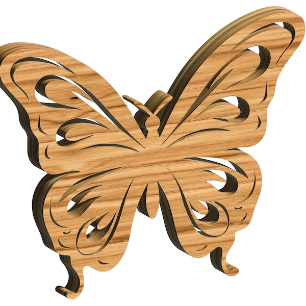 Scroll Butterfly - Etsy