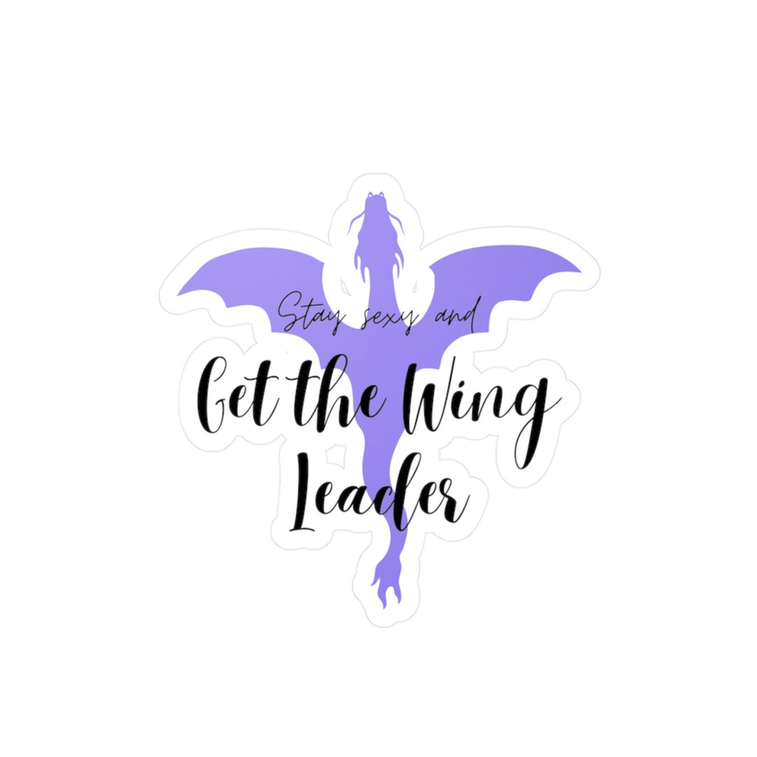 Fourth Wing Kiss-cut Vinyl Decals - Etsy