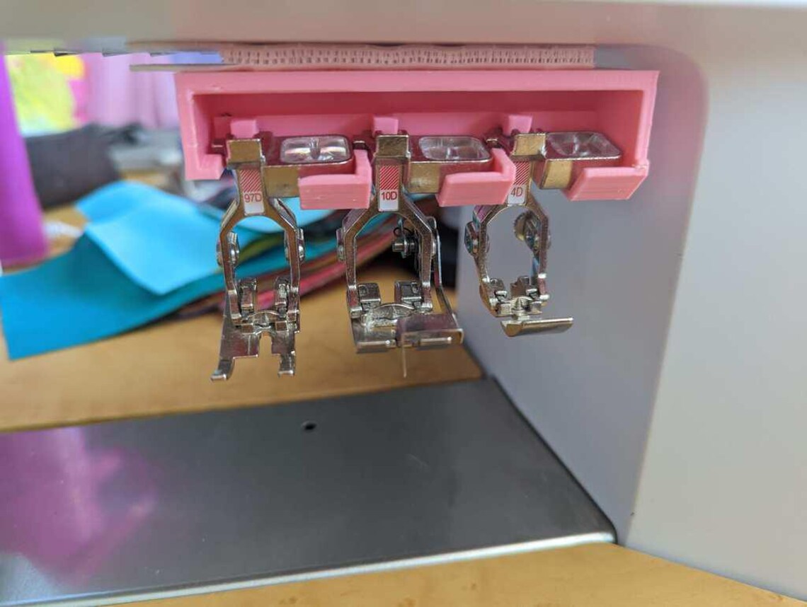 5.5mm & 9mm BERNINA Presser Foot Holder. Sewing Machine Attachment ...