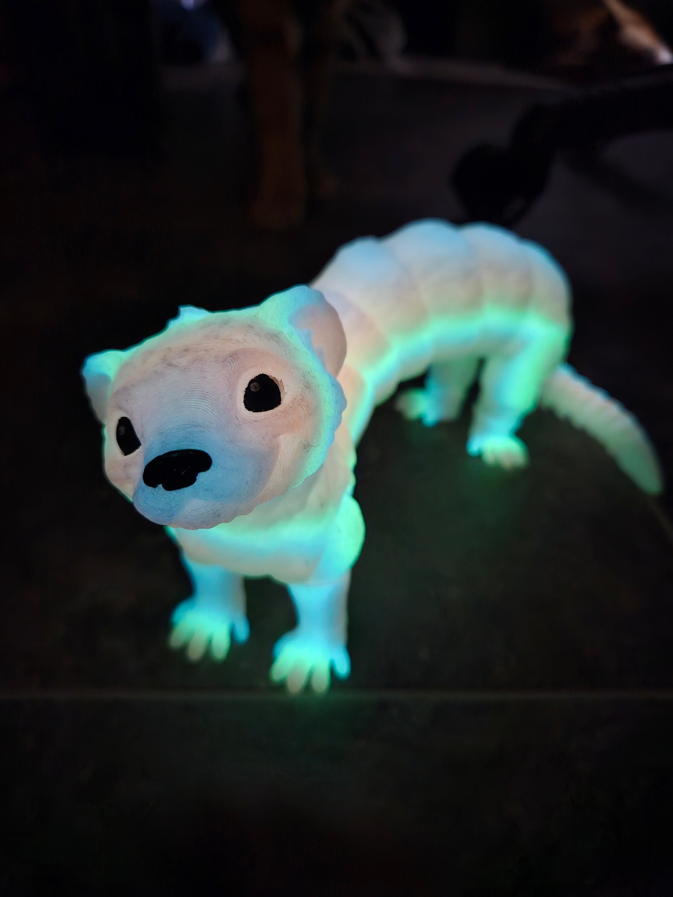 Flexi Ferret exclusive Cute Articulating Ferret for Hours of Fun. Large ...