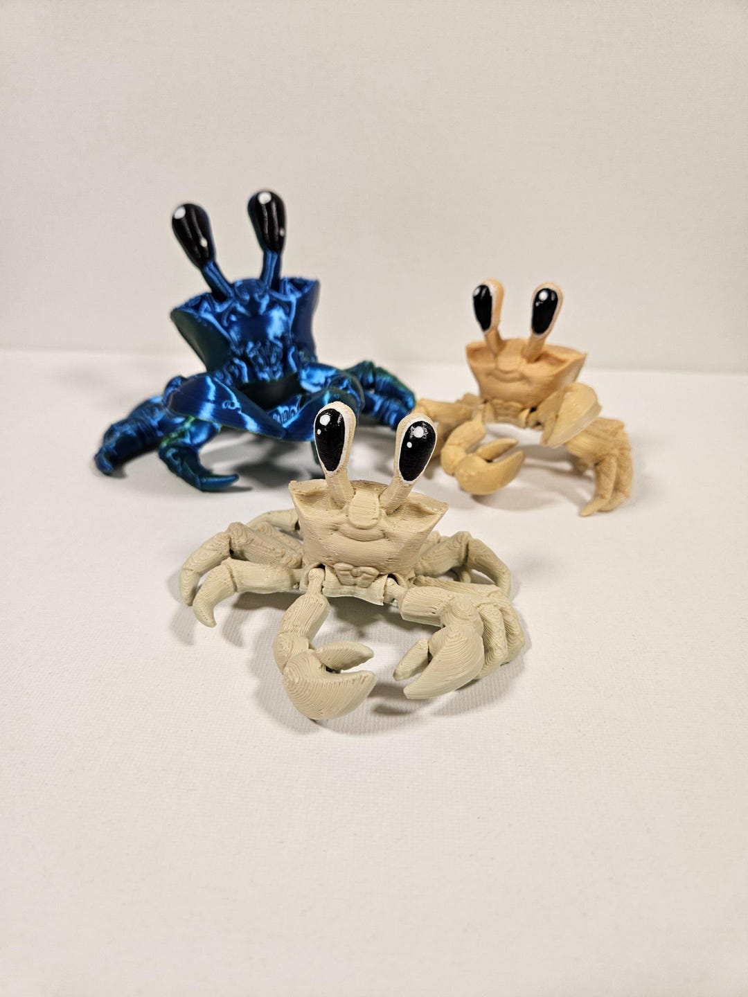 Flexi Ghost Crab. Sand Beach Crawlers. Cute Fidget With Poseable Legs ...