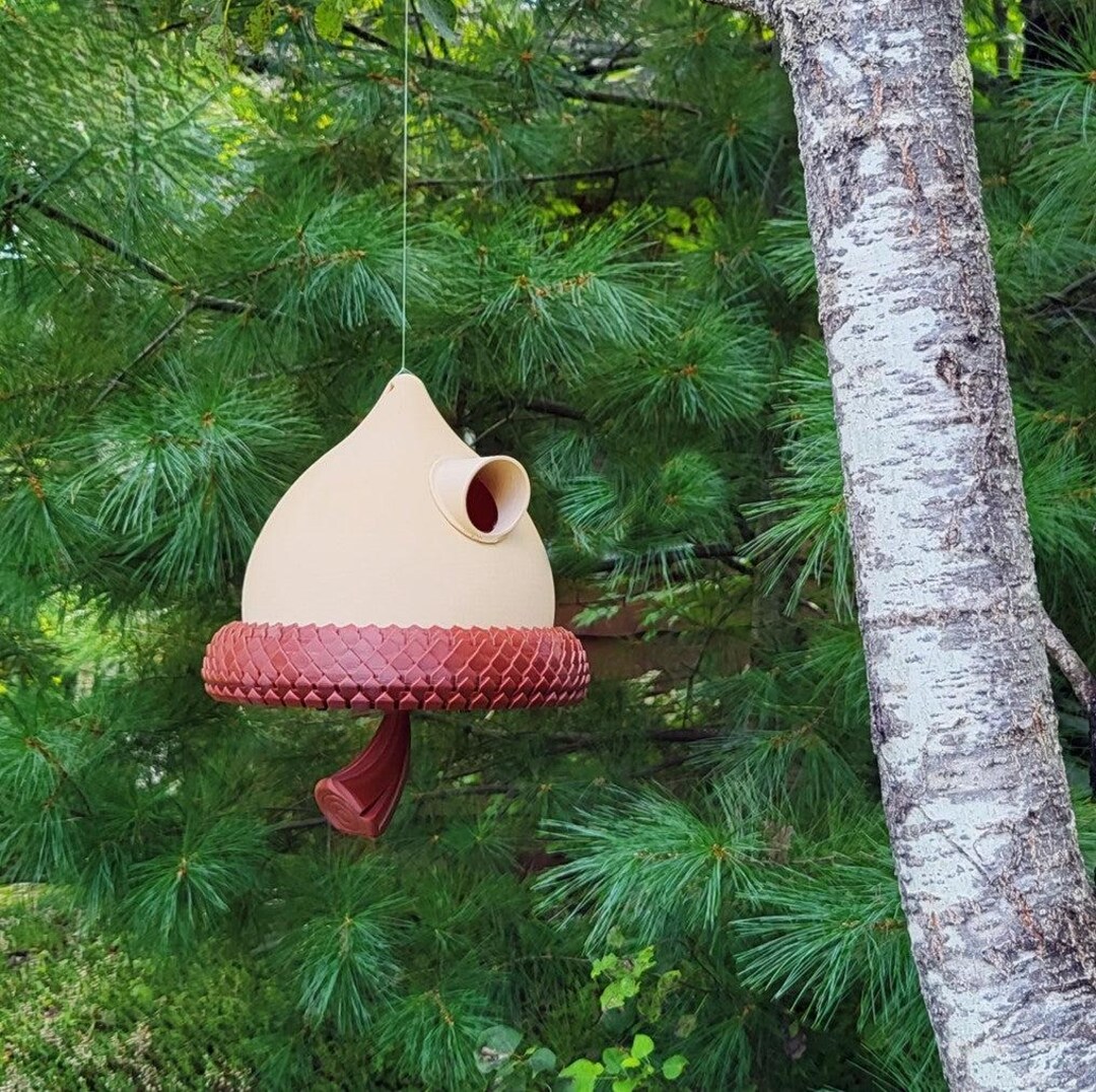 Giant Acorn Birdhouse - Etsy