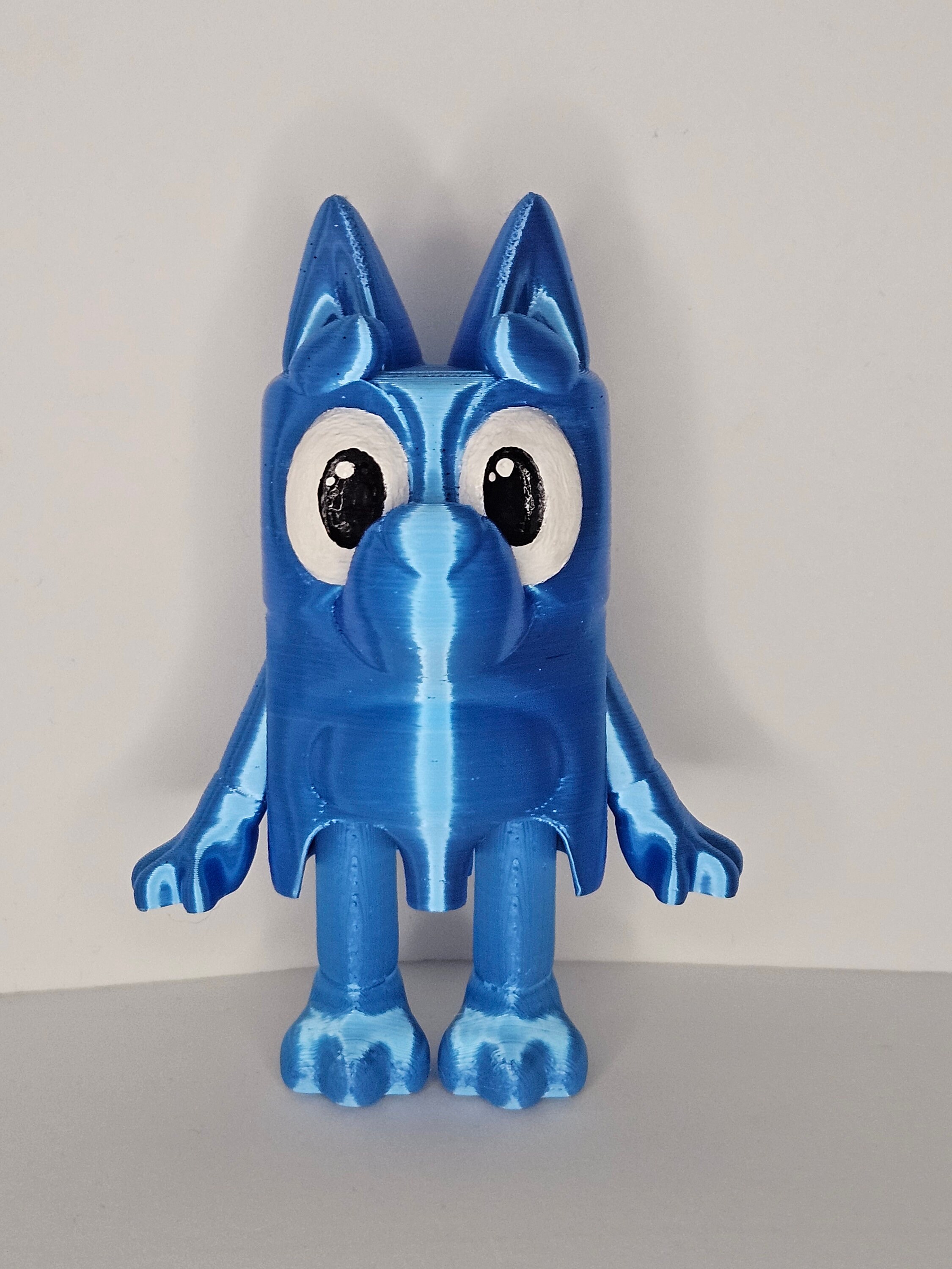 Flexi Bluey Characters. Hand Painted Eyes Fun for Kids and Adults. Fun ...