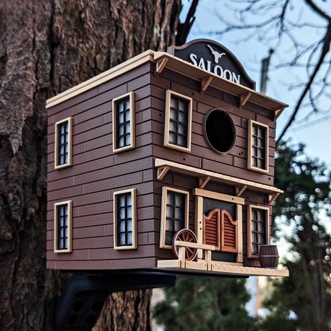 Saloon Birdhouse - Etsy