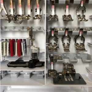 5.5mm & 9mm BERNINA Presser Foot Holder. Sewing Machine Attachment ...
