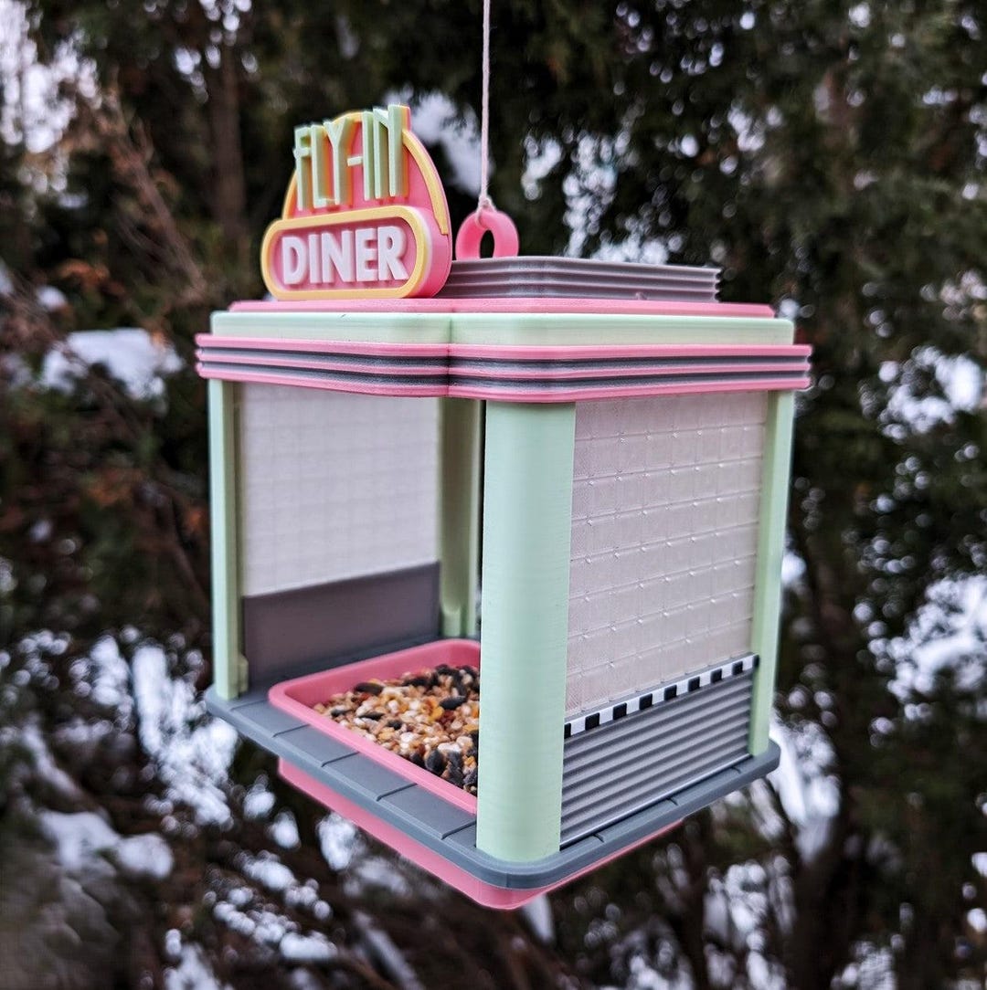 Fly-in Diner Bird Feeder - Etsy