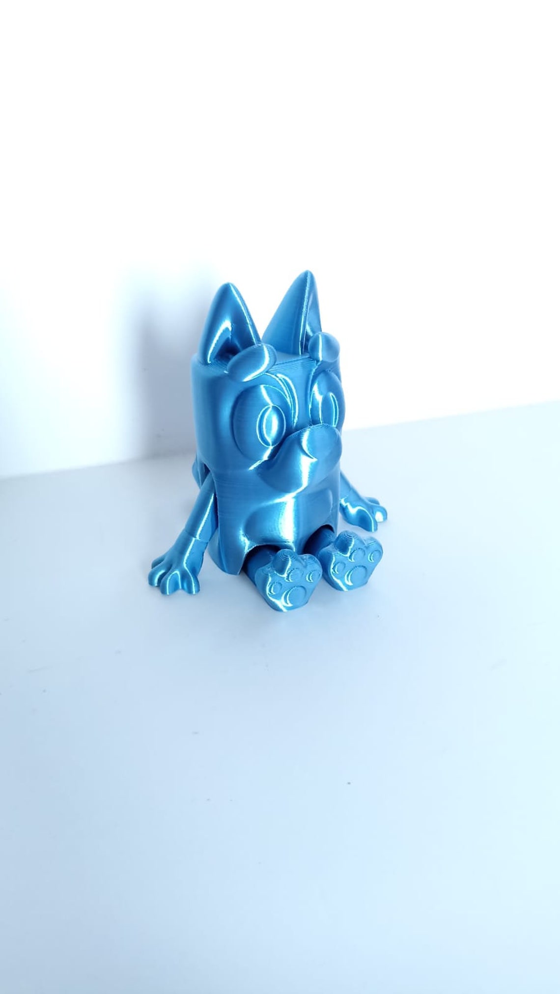 Flexi Bluey Characters. Hand Painted Eyes Fun for Kids and Adults. Fun ...