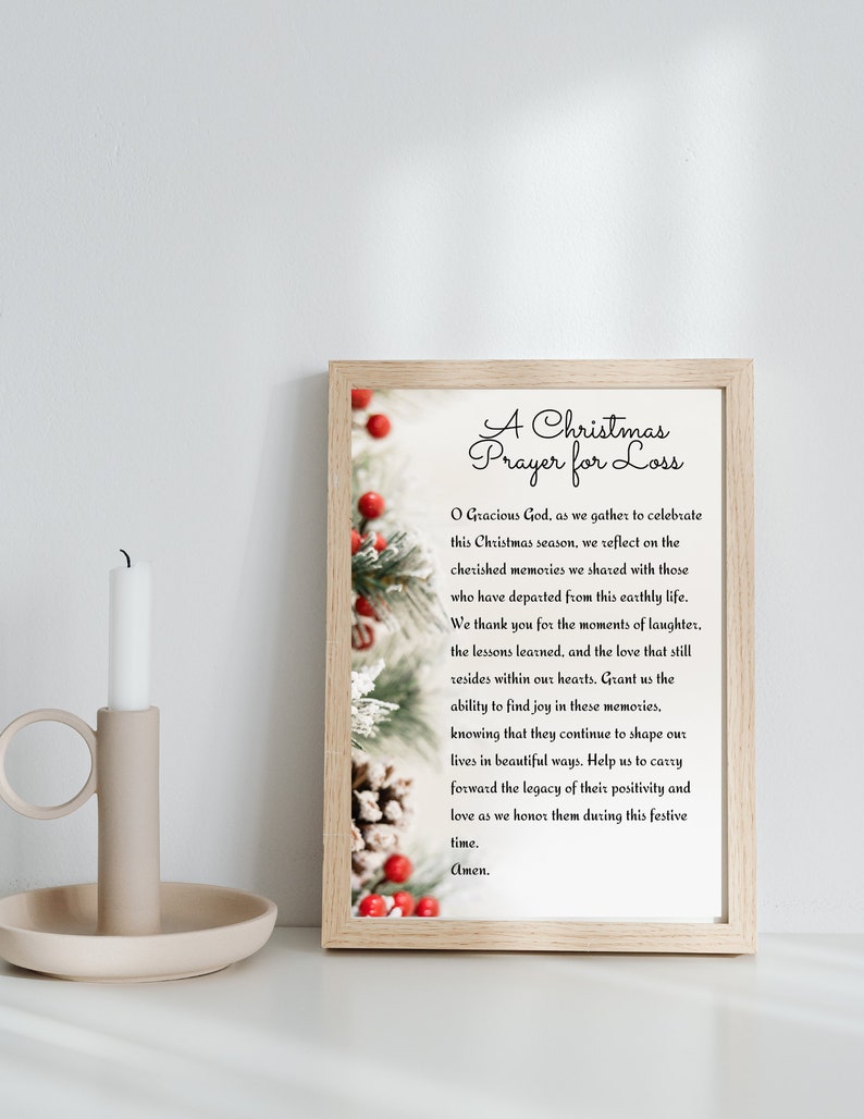 Printable Christmas Prayers - Etsy