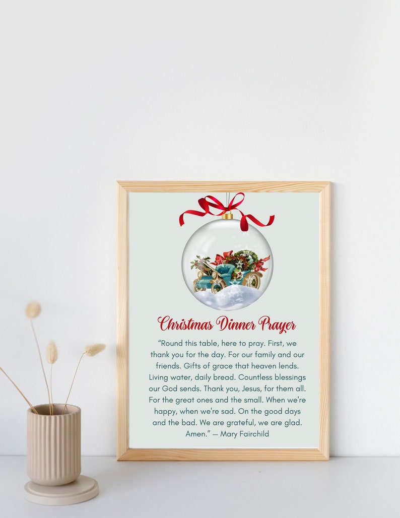 Printable Christmas Prayers - Etsy