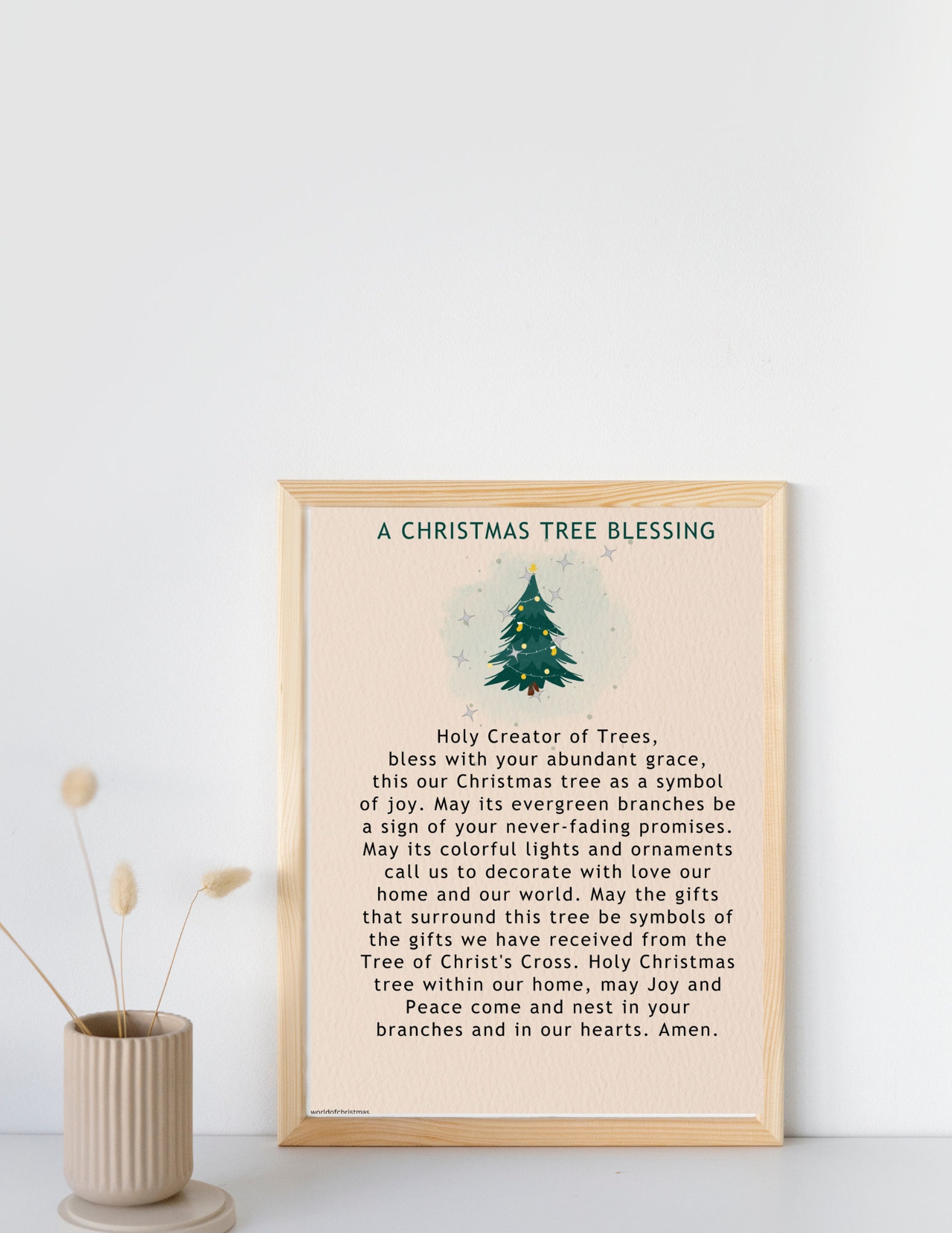 Printable Christmas Prayers - Etsy