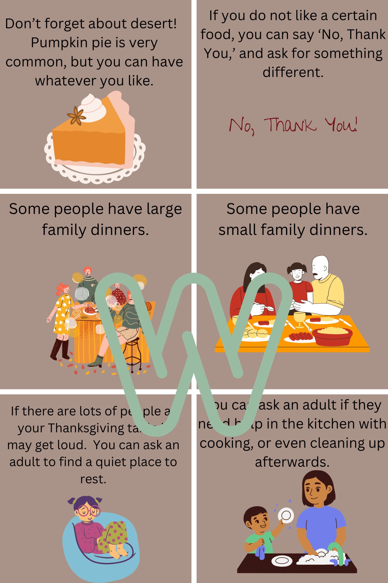 Thanksgiving Day Social Story - Etsy