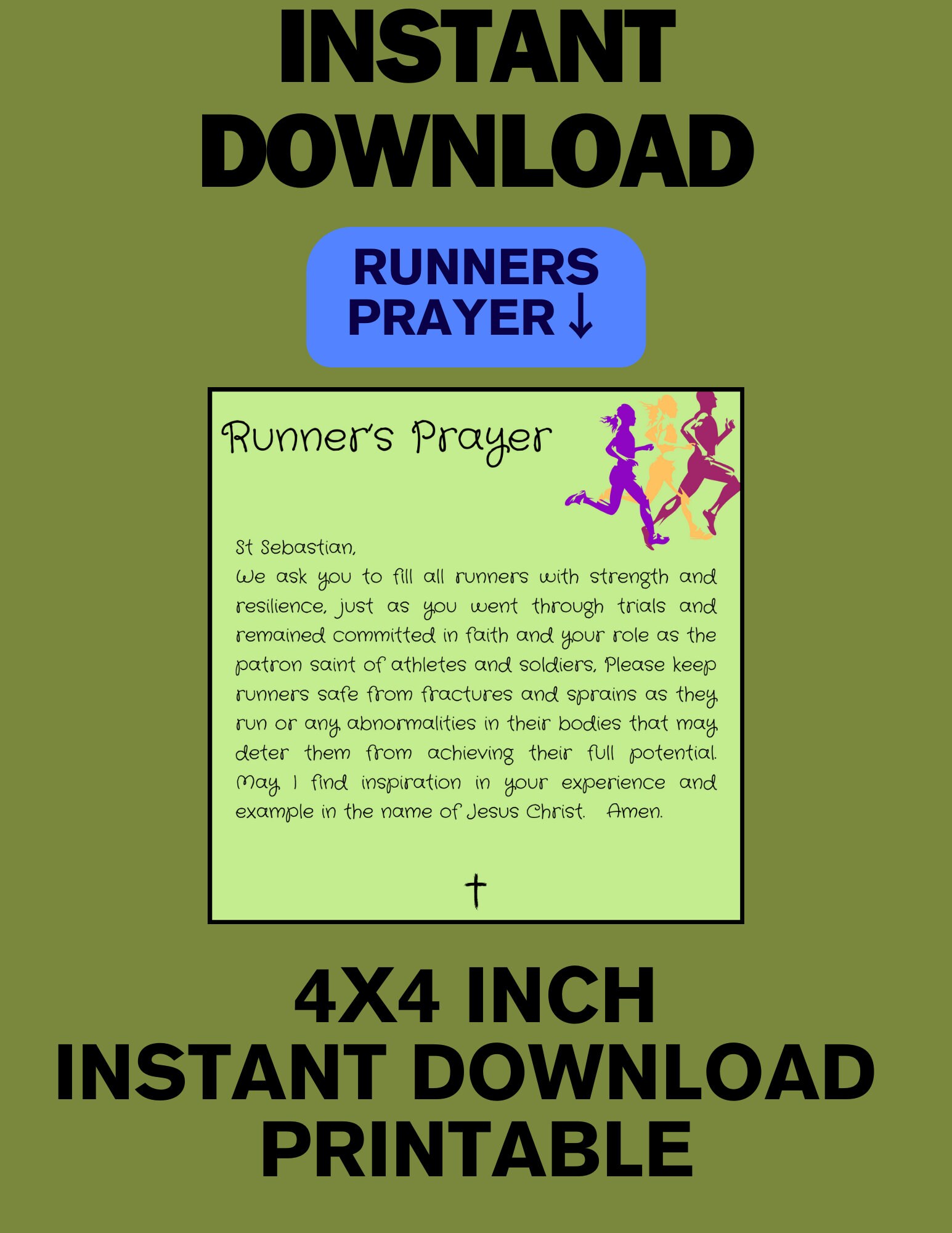 Runner's Prayer, Prayer for Runners, Runner's Blessing, Prayer for Runner's, Running Prayer ...