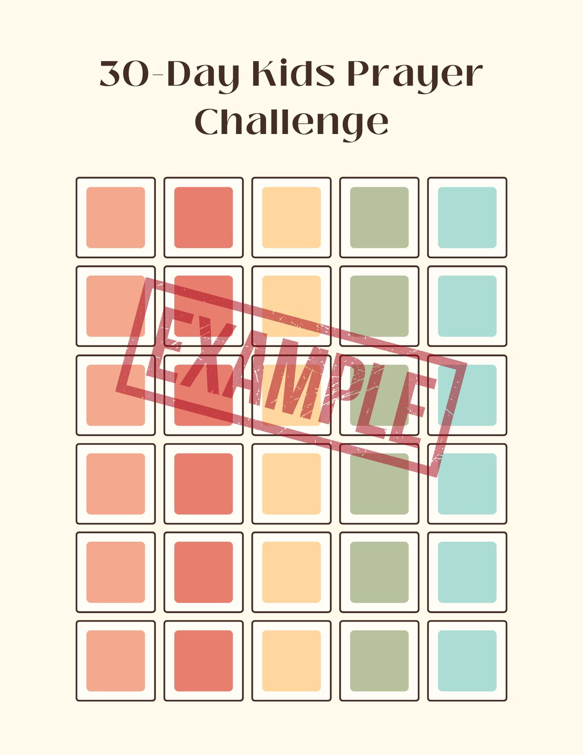 Children's 30 Day Prayer Challenge, How to Pray for Kids, Kids Prayer ...